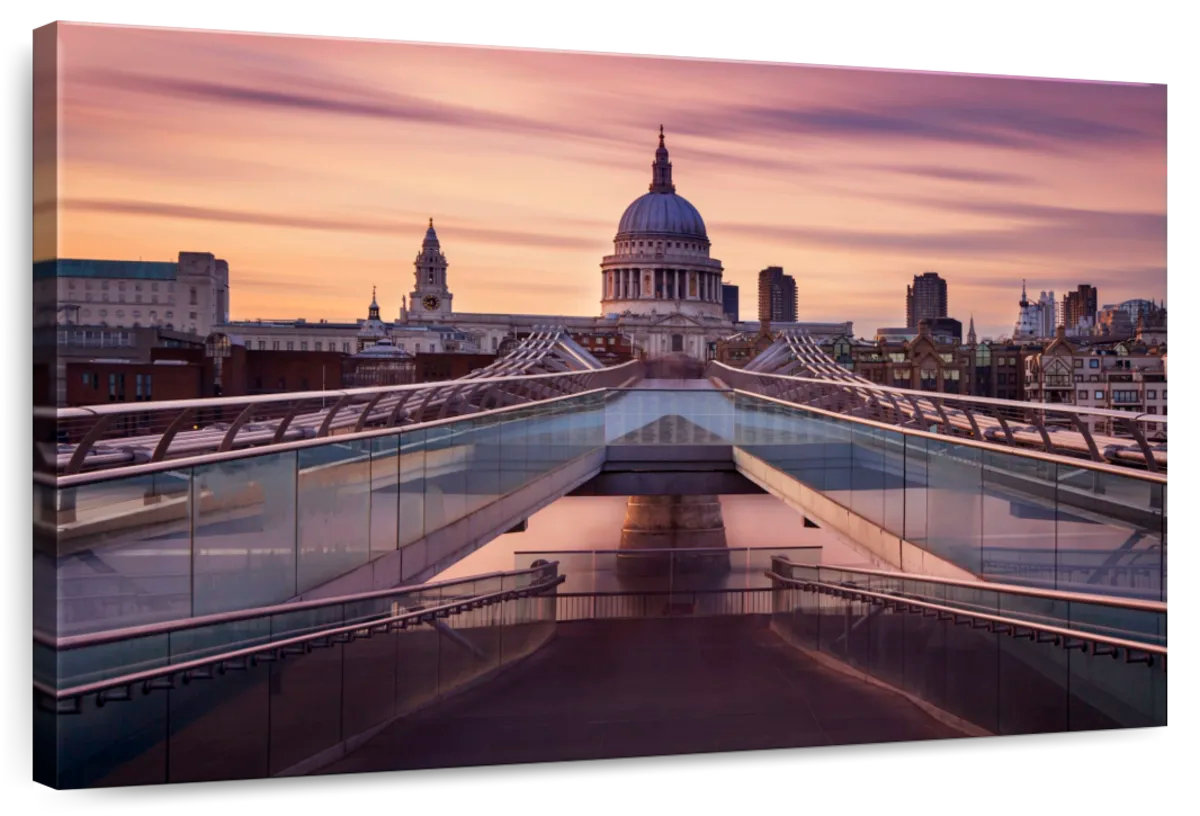 Ebern Designs Lilie Millennium Bridge Vers St. Paul's - Wayfair Canada