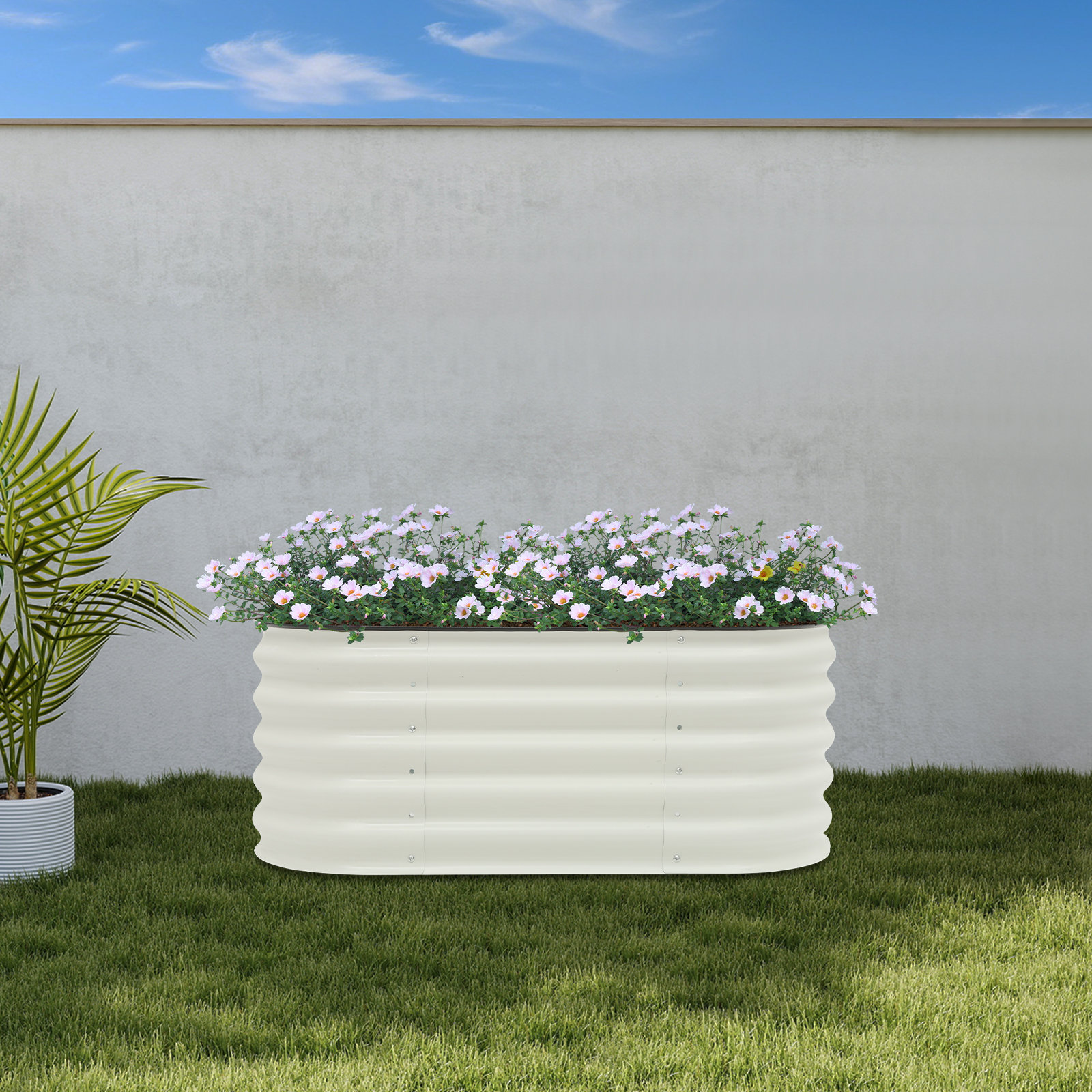 Arlmont & Co. Metal Raised Garden Bed Planter Box - Wayfair Canada