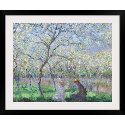 The Twillery Co.® Springtime, 1886' by Claude Monet - Painting Print ...