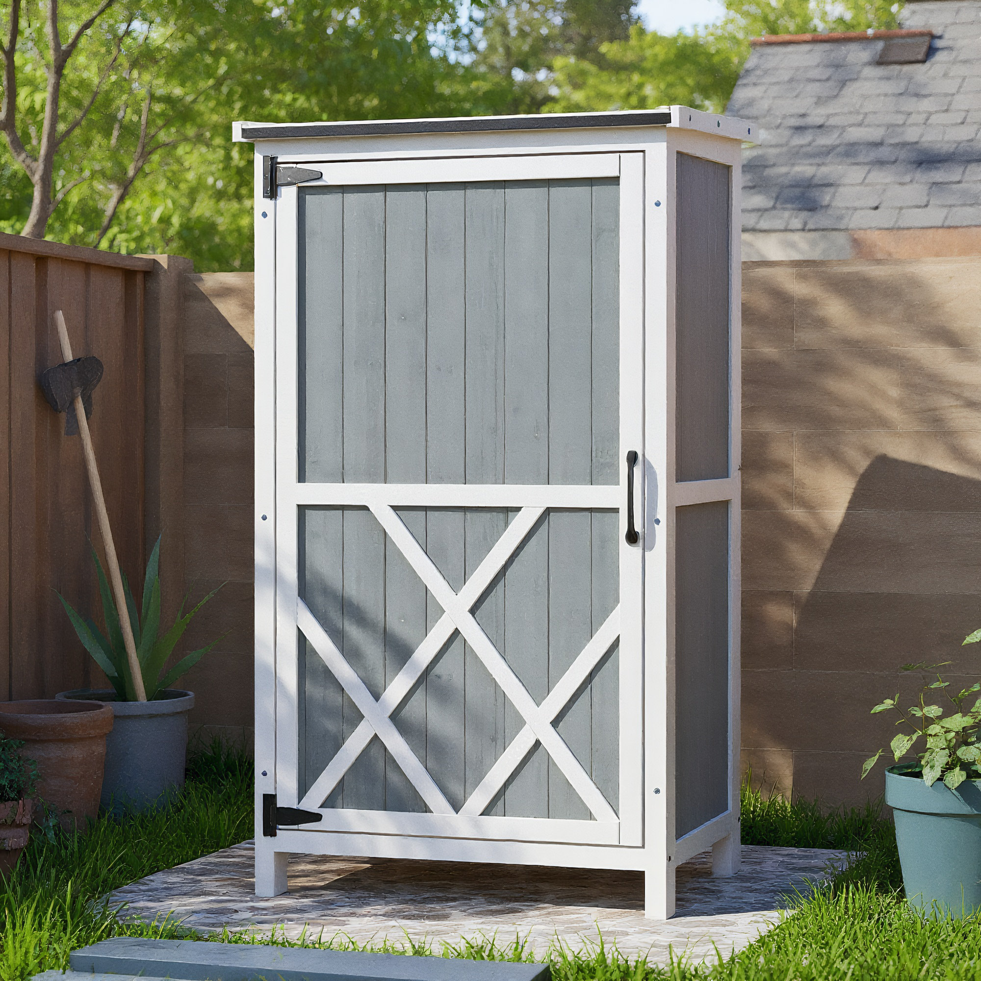 iYofe Sloped Roof Storage, Sloped Roof Storage,Customizable ...