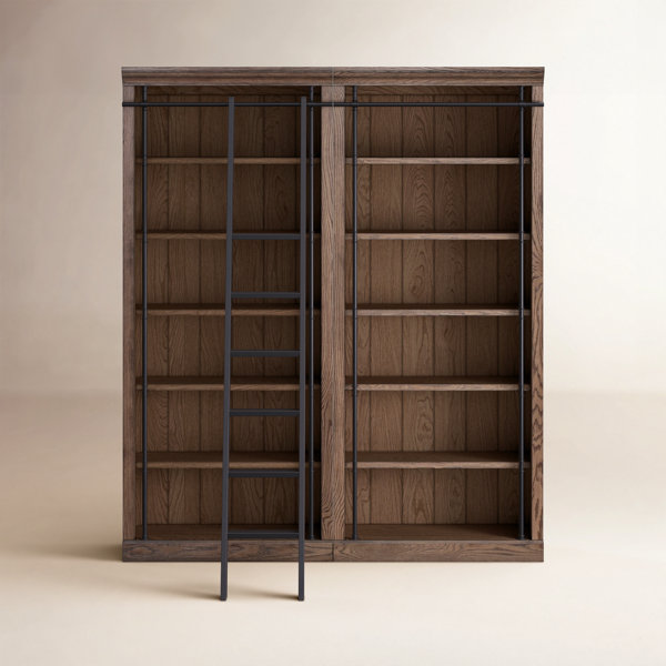 Birch Lane™ Lorna 94" Tall Bookcase Wall Bookcase & Reviews | Birch Lane
