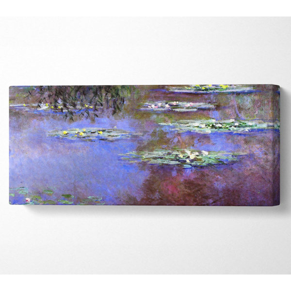 Rosalind Wheeler Monet Sea Roses - Wrapped Canvas Print | Wayfair.co.uk