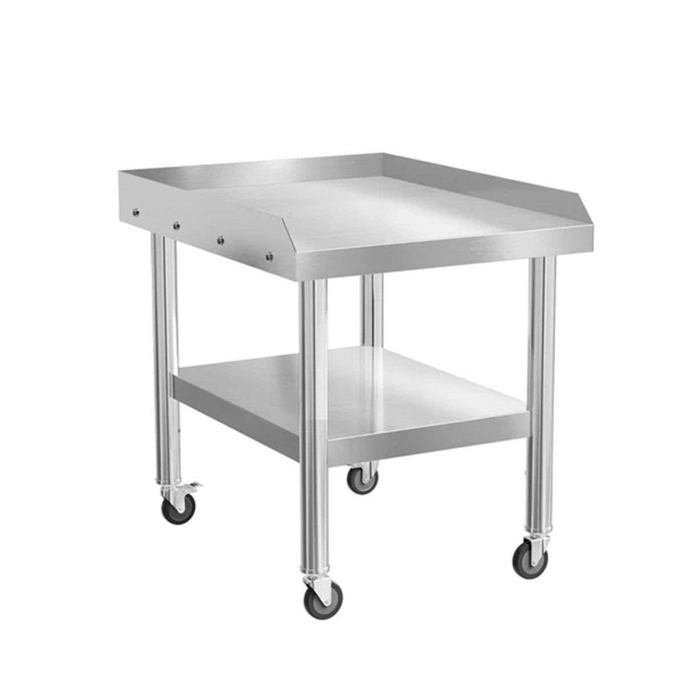 Winado 60" X 30" X 26" Stainless Steel Workbench With Wheels - Wayfair ...
