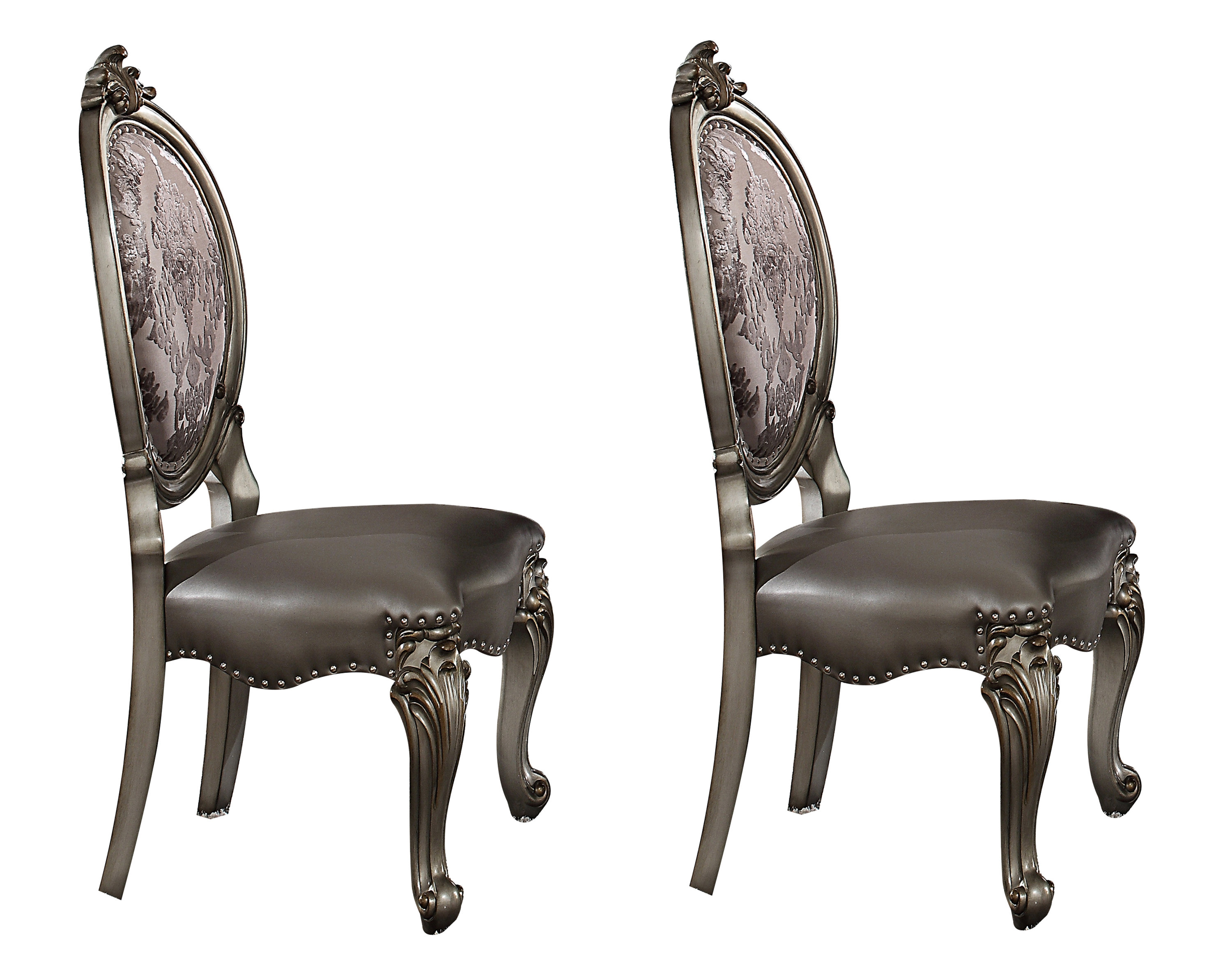 Rosdorf Park Krauss King Louis Back Side Chair Dining Chair | Wayfair