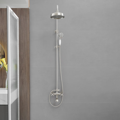 Tub and Shower Faucets Shower Faucets & Systems You'll Love | Wayfair