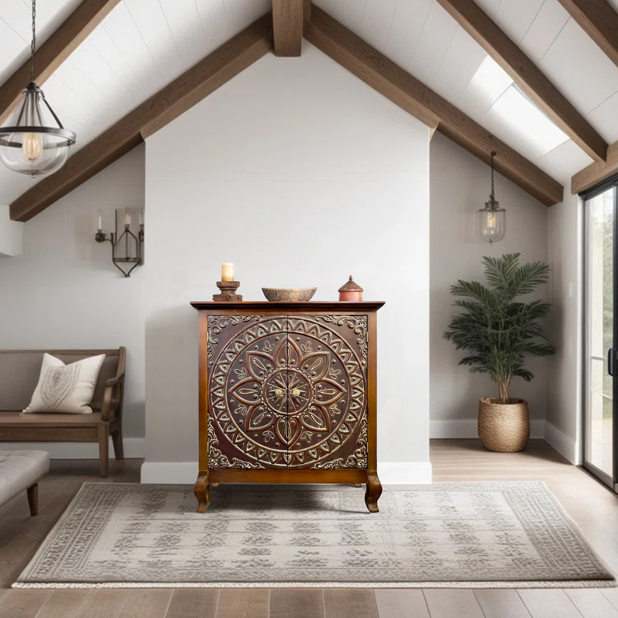 Bungalow Rose Salbu Accent Cabinet & Reviews | Wayfair
