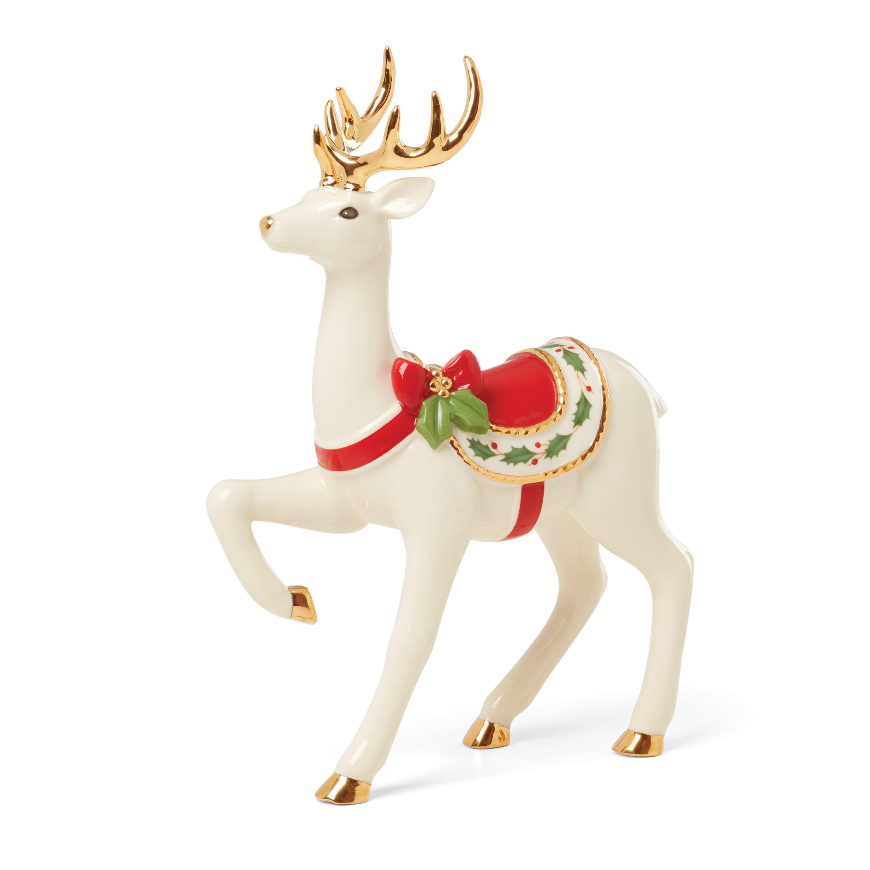 Lenox Standing Reindeer Figurine | Wayfair