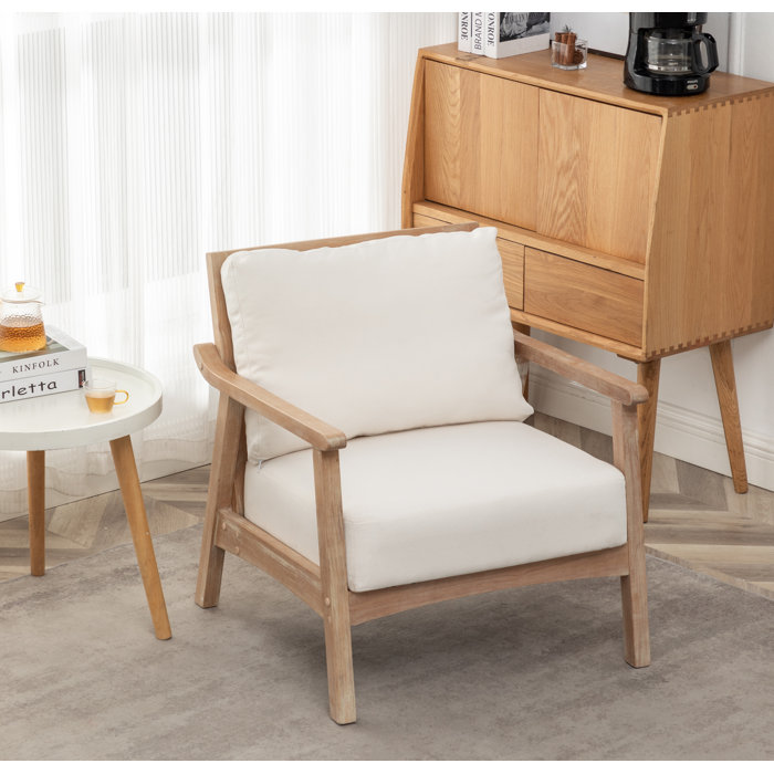 Beachcrest Home Tryphosa Upholstered Armchair & Reviews | Wayfair