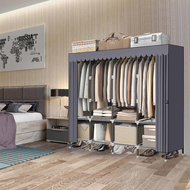 Rebrilliant Radwa Portable Wardrobes | Wayfair