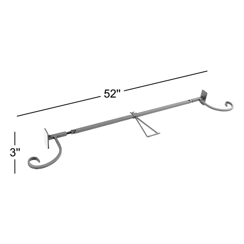 The Holiday Aisle® Garland Hanger - Slim Single Door & Reviews ...