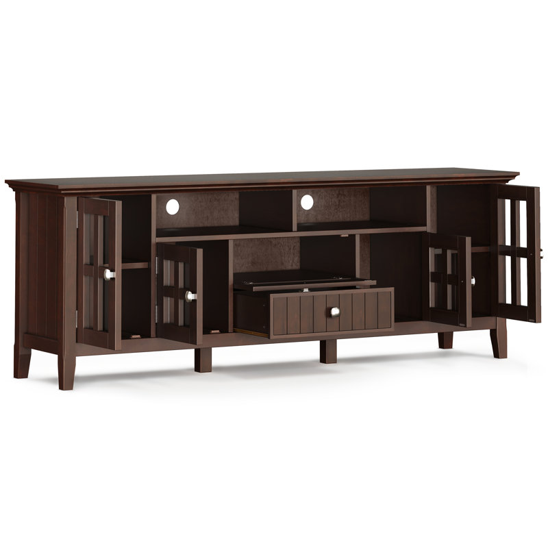 Simpli Home Solid Wood TV Stand for TVs up to 78" & Reviews | Wayfair