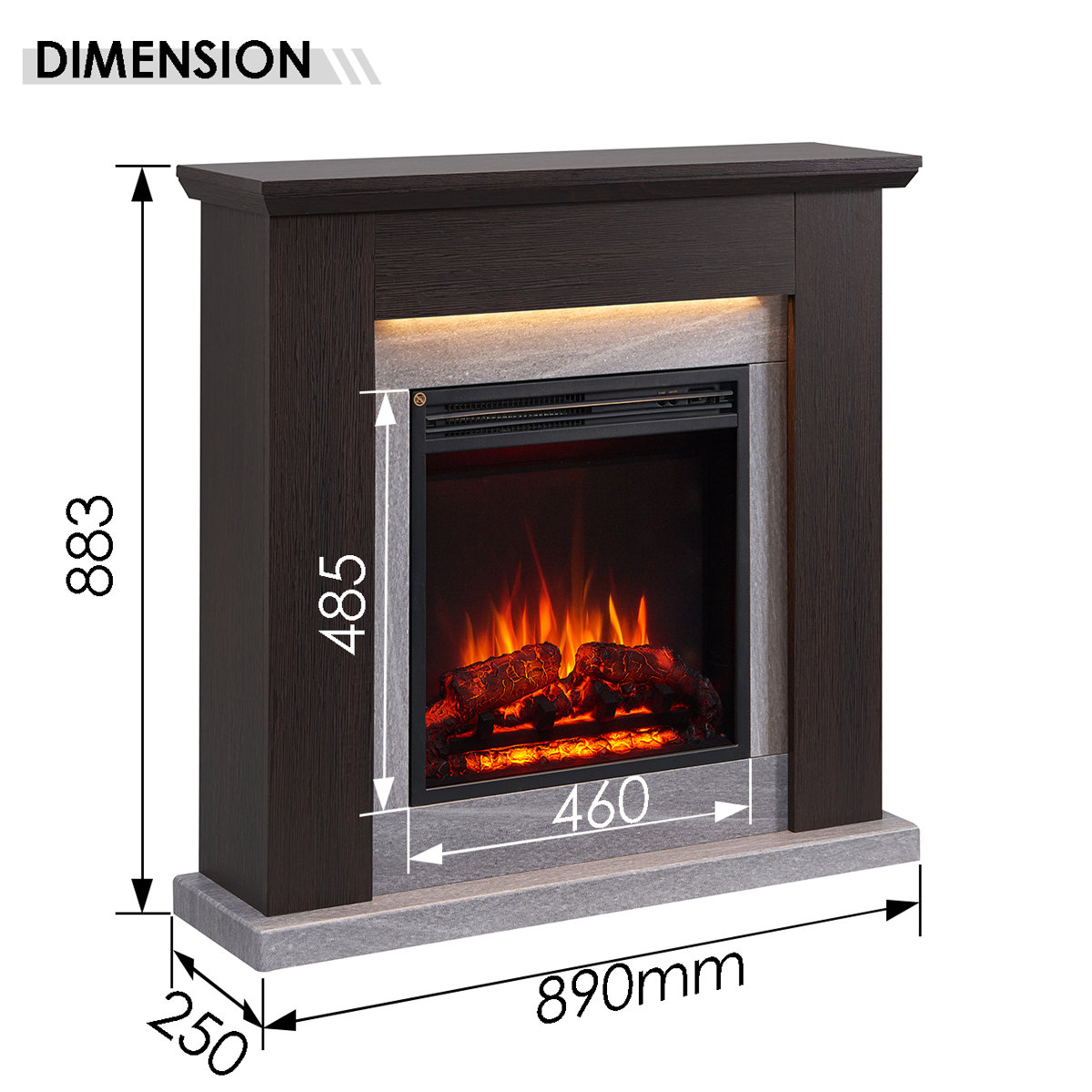 ClassicLiving Jarom ClassicLiving 89cm W | Wayfair.co.uk