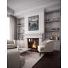 Artisan Kraft Dallas Cast Stone Fireplace Surround with Standard Hearth ...