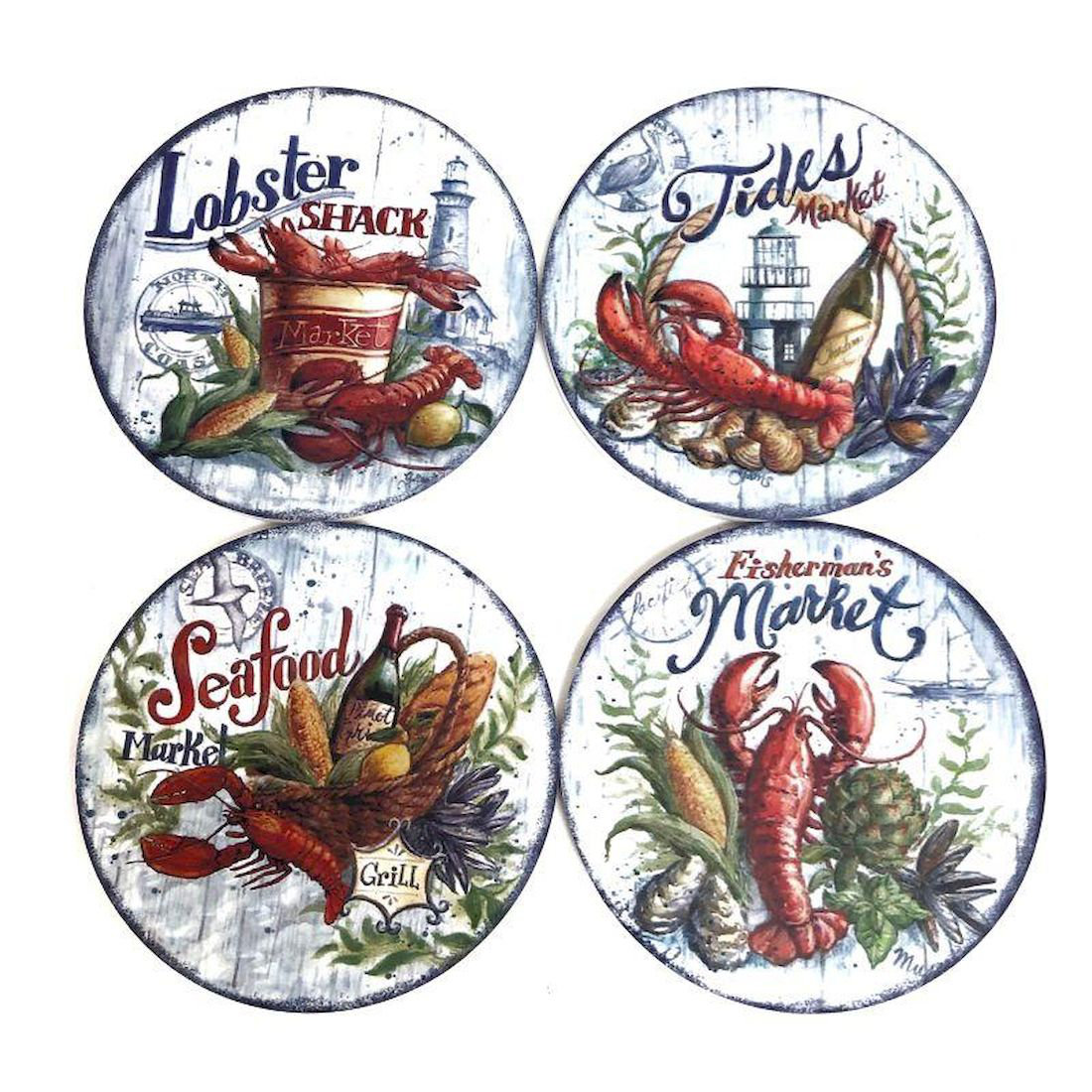 Longshore Tides Lobster Coaster | Wayfair