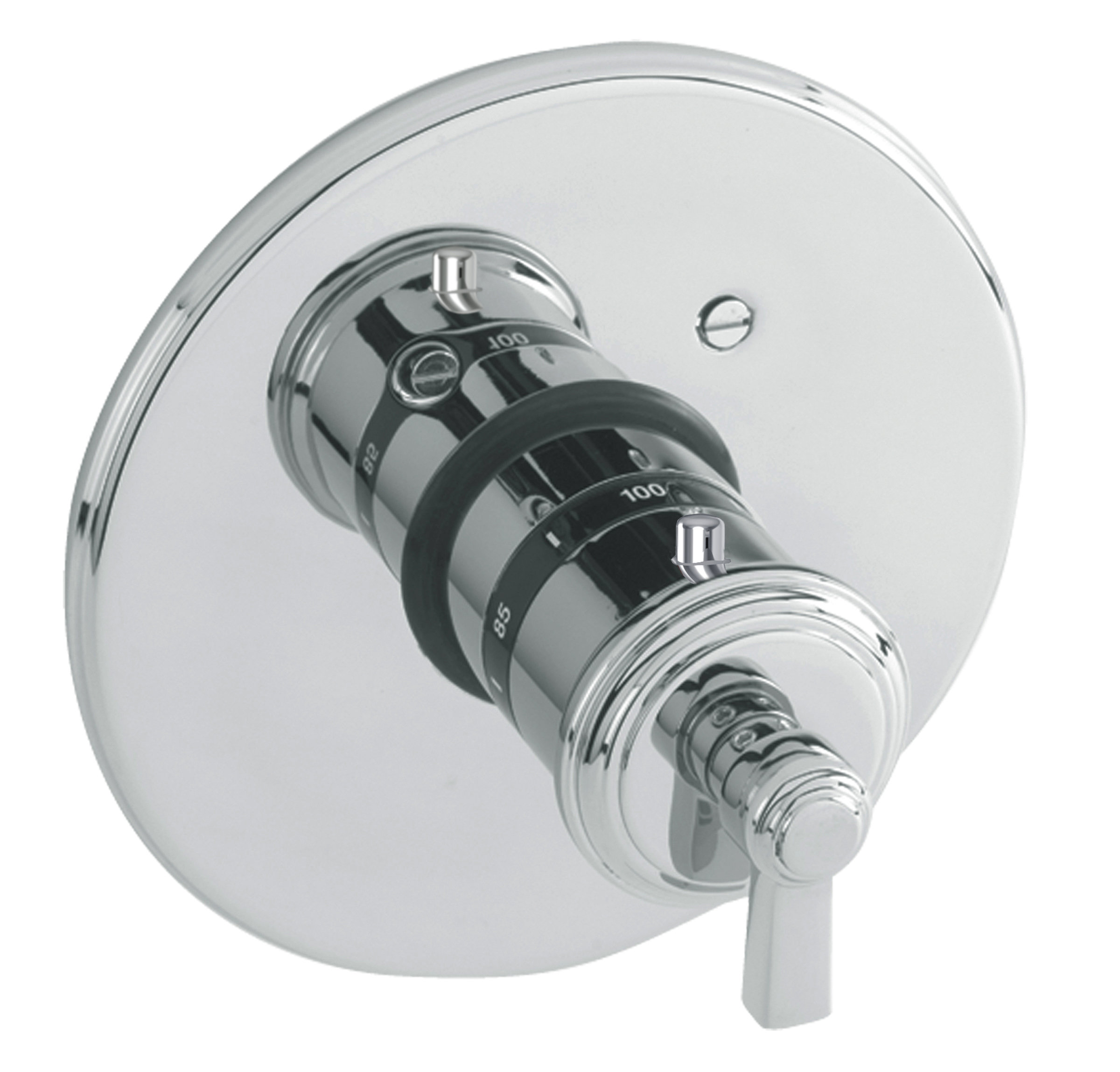 Newport Brass Miro 3/4" Round Thermostatic Trim Plate With Handle | Wayfair