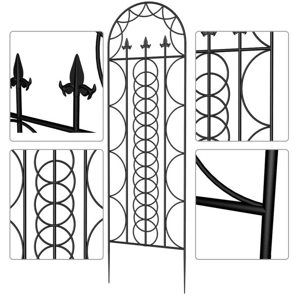 Winston Porter 2-Pack Large Garden Trellises | Wayfair