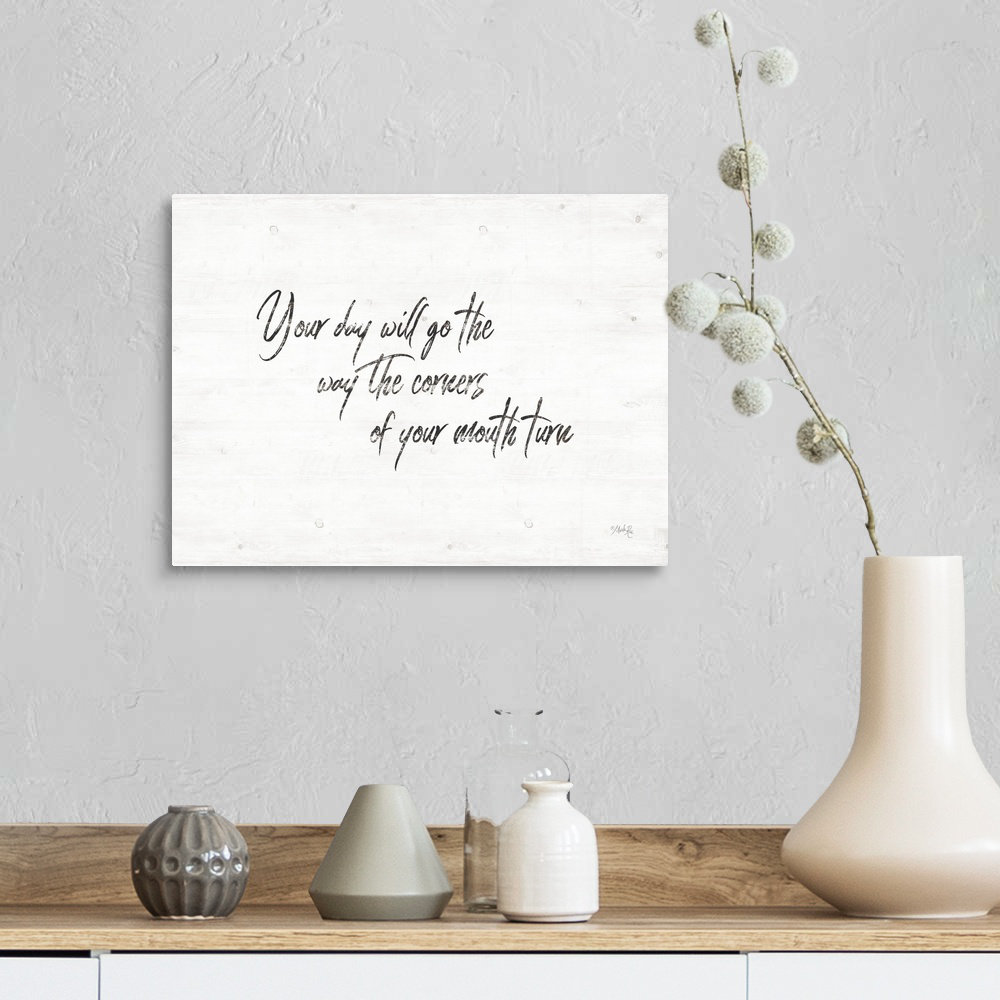 Red Barrel Studio® Your Day Will Go by Marla Rae - Textual Art Print on ...