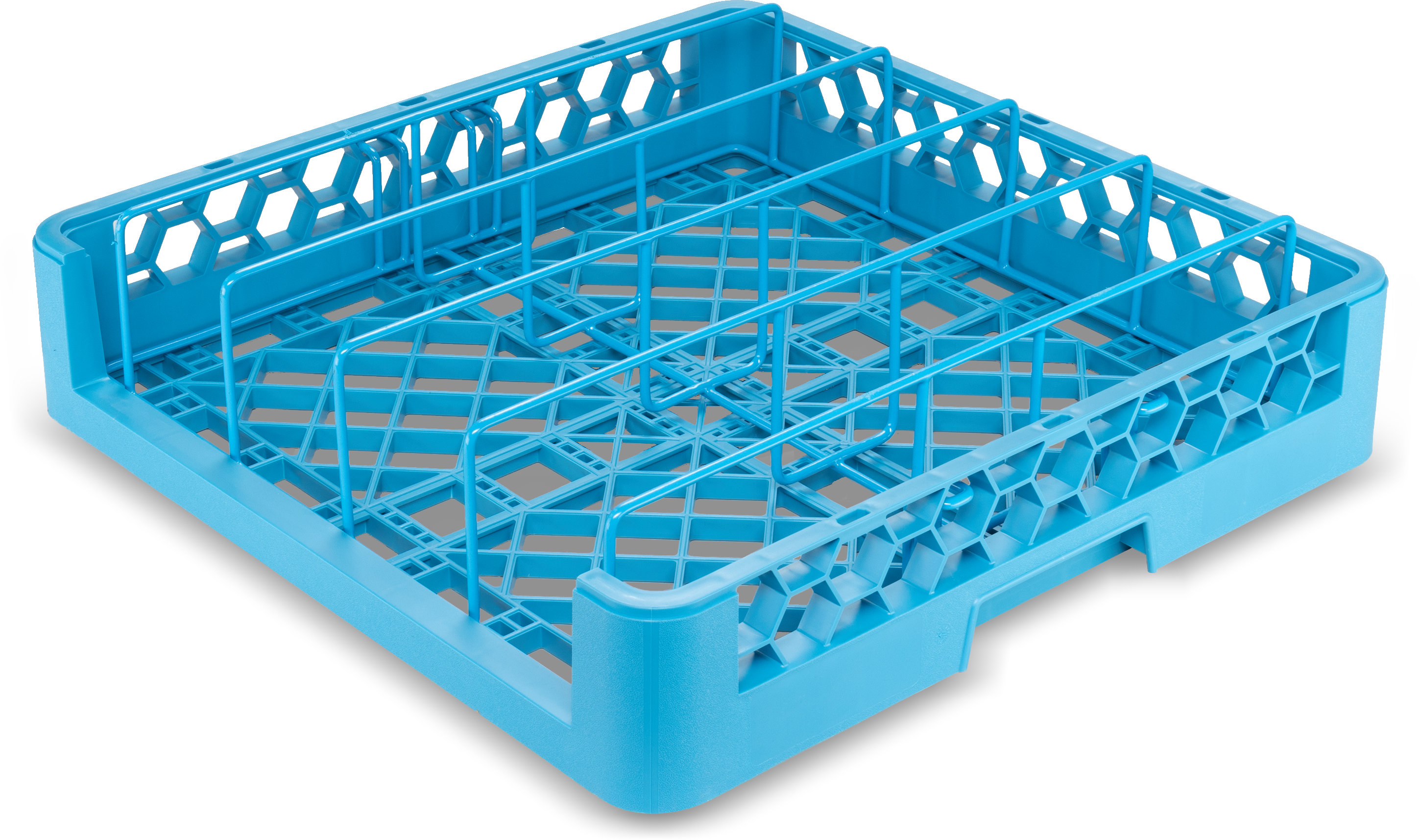 San Jamar OptiClean Plate Cover Rack 3.25 - Carlisle Blue - Wayfair Canada