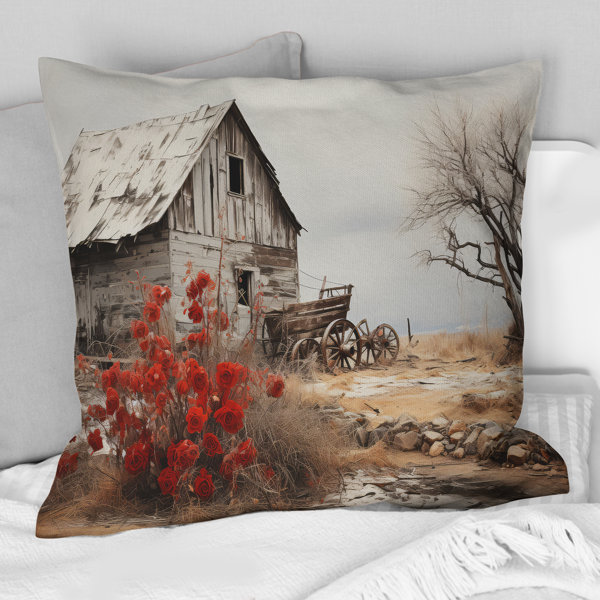 Millwood Pines Demilea Throw Pillow | Wayfair