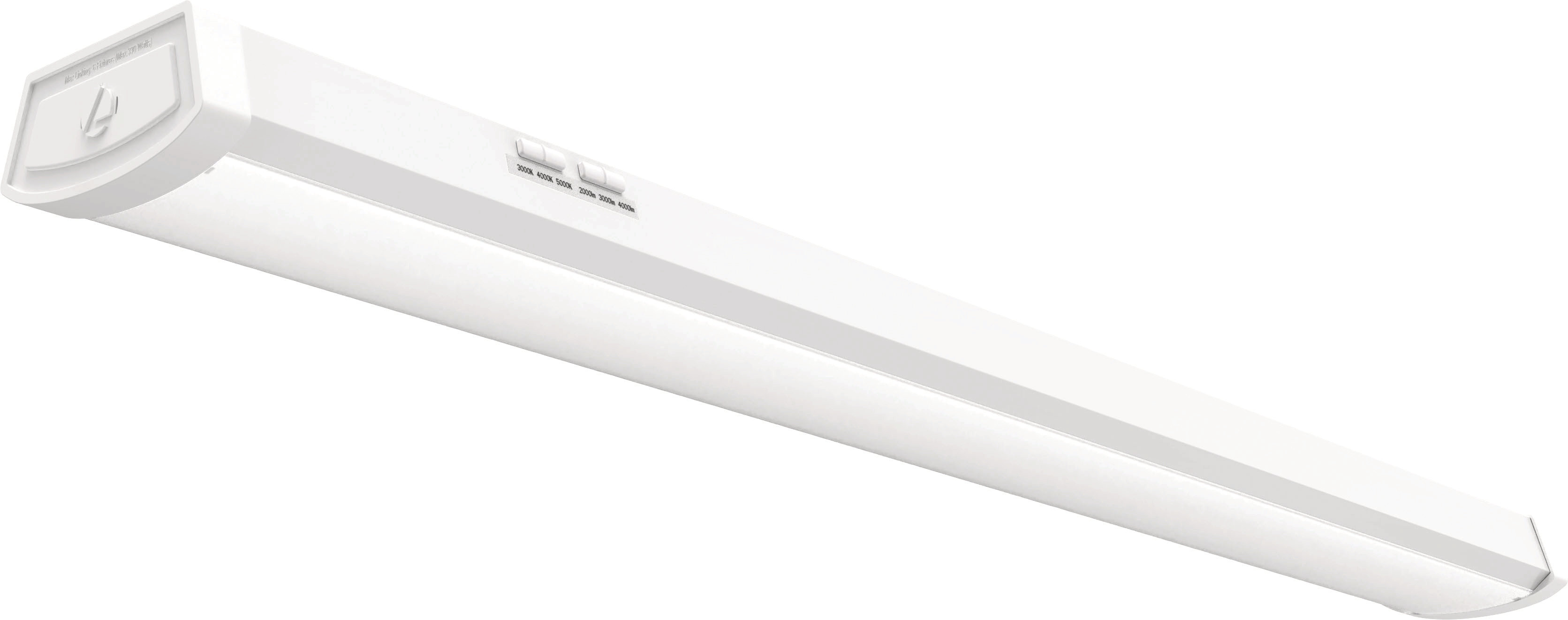 Lithonia Lighting 4 Ft. LED Wraparound 3500K To 5000K Switchable Colour ...