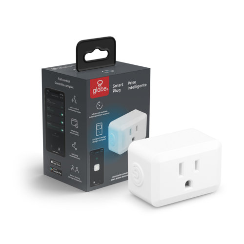 Globe Electric Company 15 Tamper Resistant Wi-Fi Smart Plug & Reviews ...
