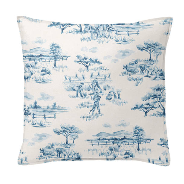 The Tailor's Bed Alsace Cotton Toile Duvet Cover Set | Wayfair