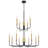 Gracie Oaks Ehrin 12 - Light 2-Tiers Candle Style Dimmable Classic ...