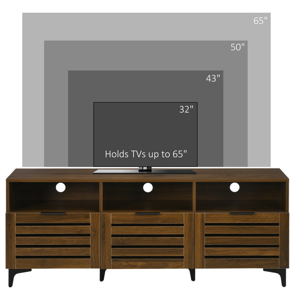 Ebern Designs Norielle 55.25'' W Storage Credenza | Wayfair