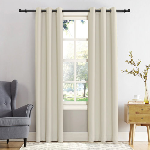 Single Curtain Rods | Wayfair