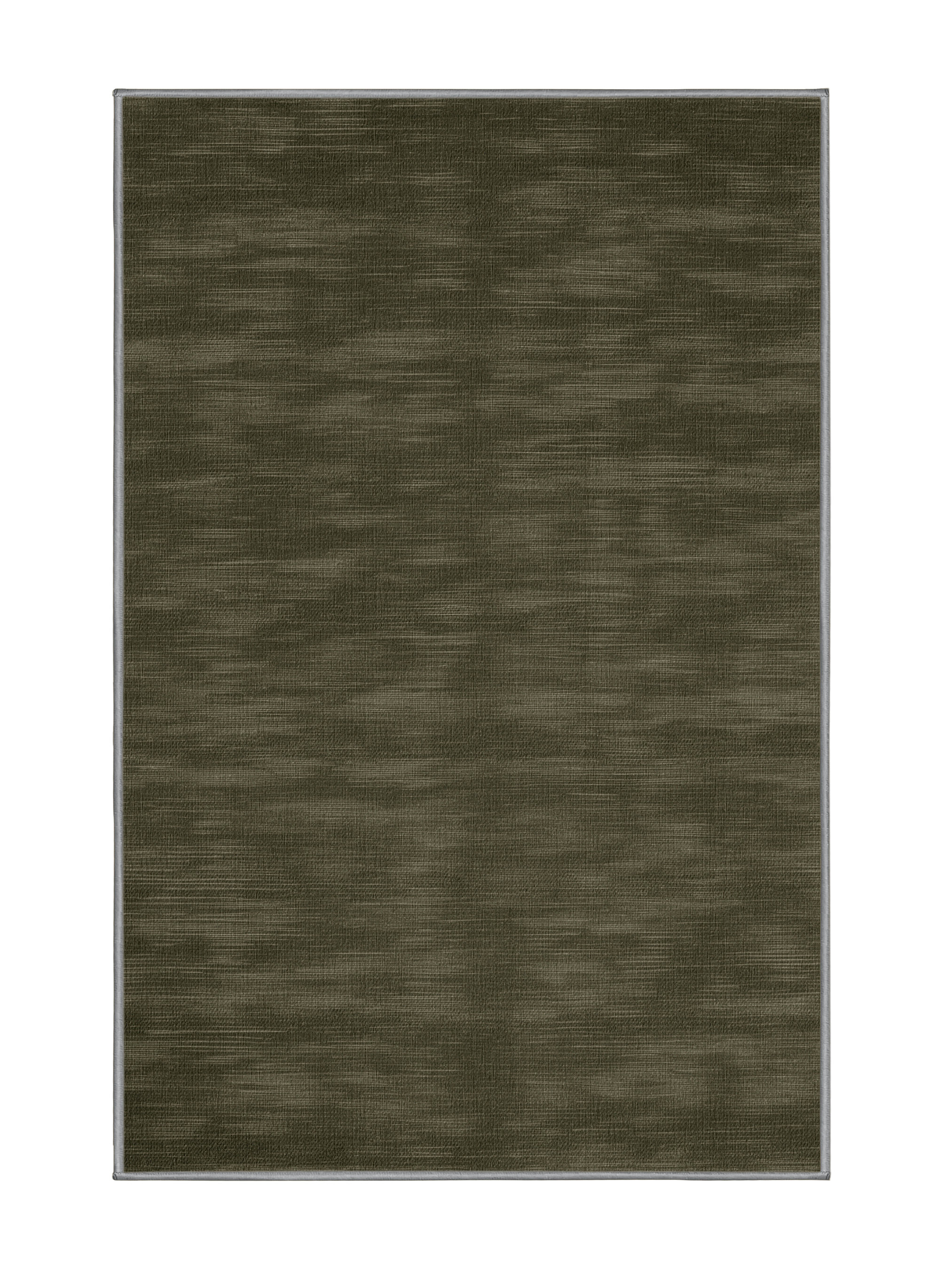 Latitude Run® Machine Washable Solid Brown Area Rug | Wayfair