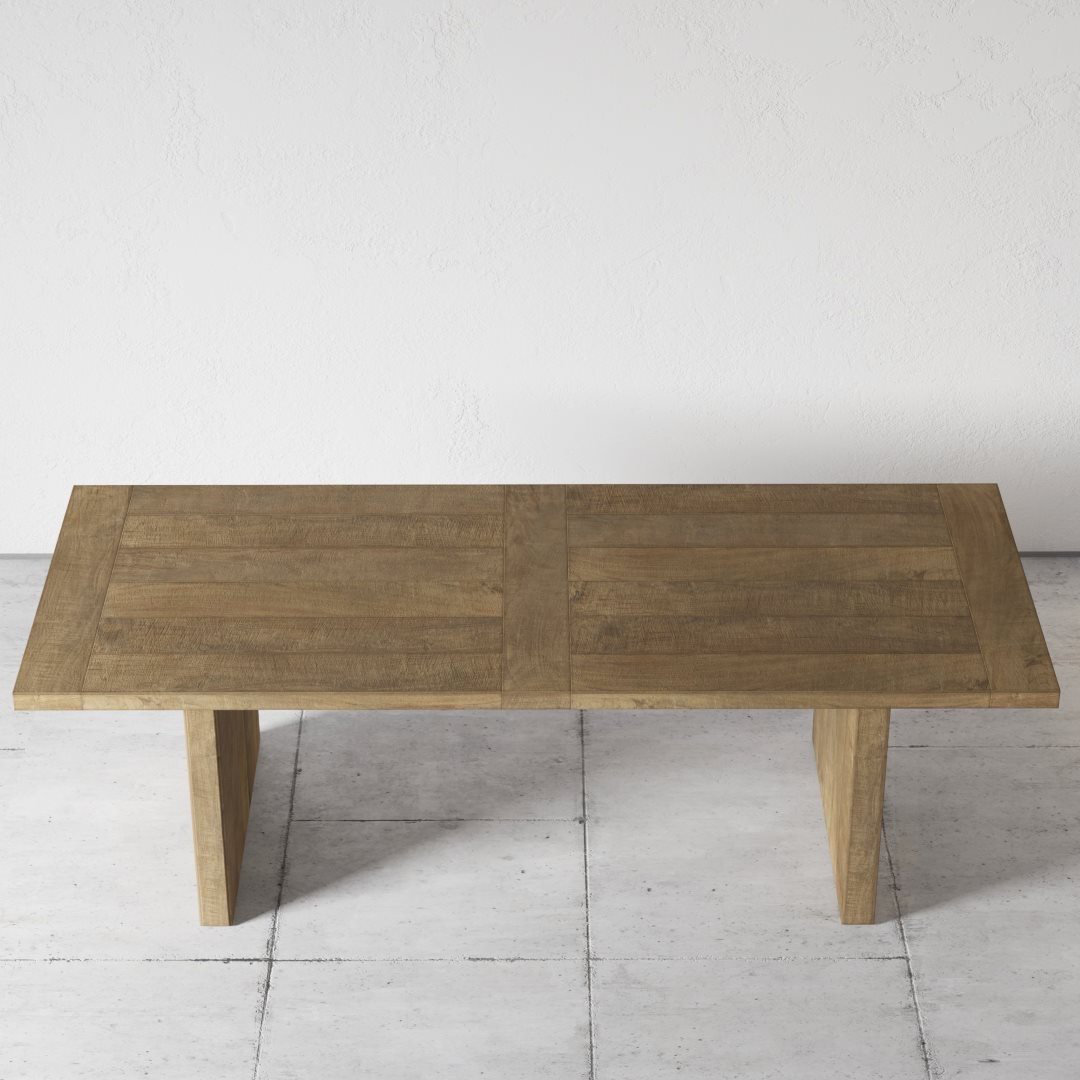 Union Rustic Marirose Pine Solid Wood Dining Table | Wayfair