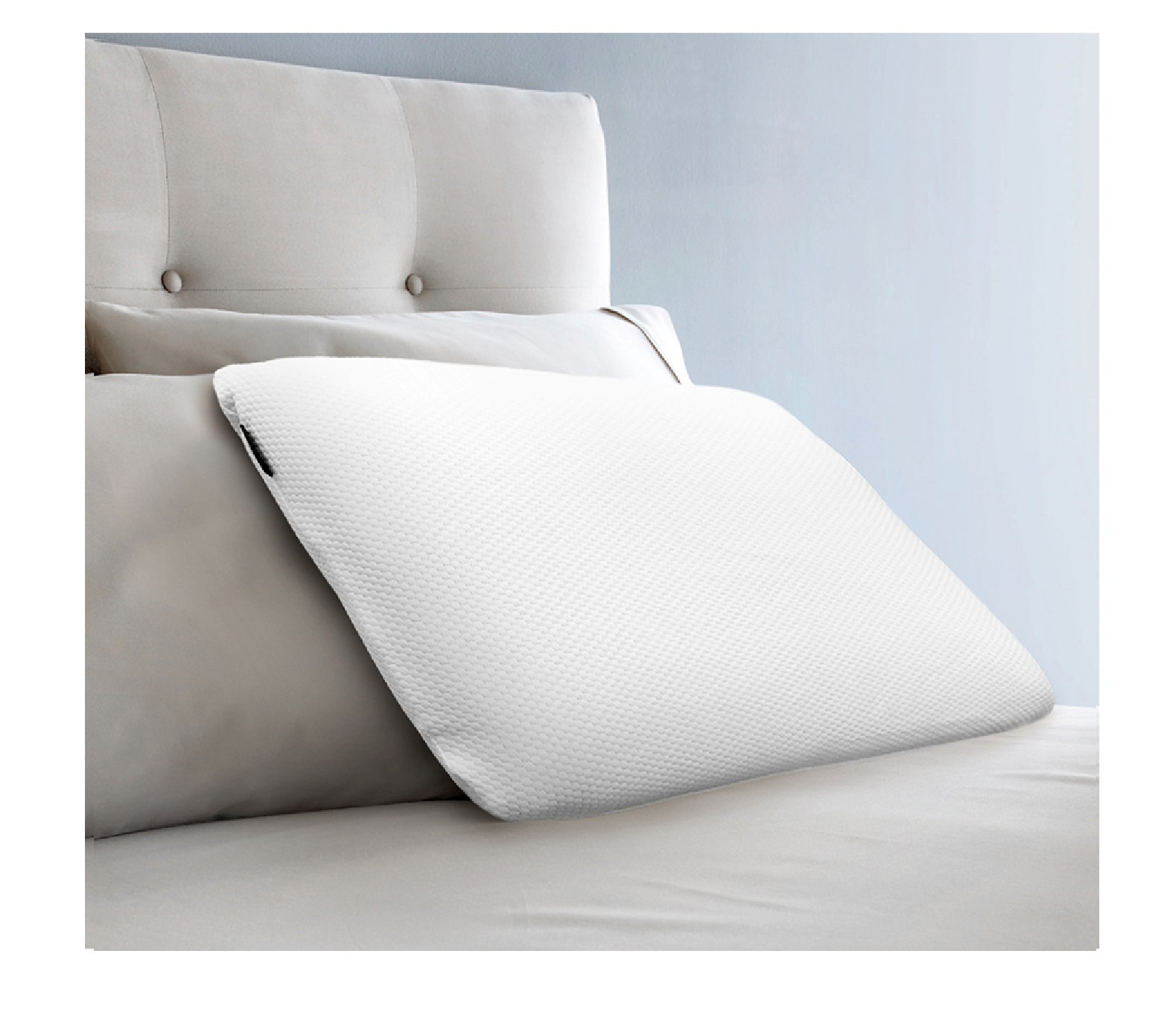 Linen Depot Direct Sensor Pedic Gel Memory Foam Medium Support Pillow ...