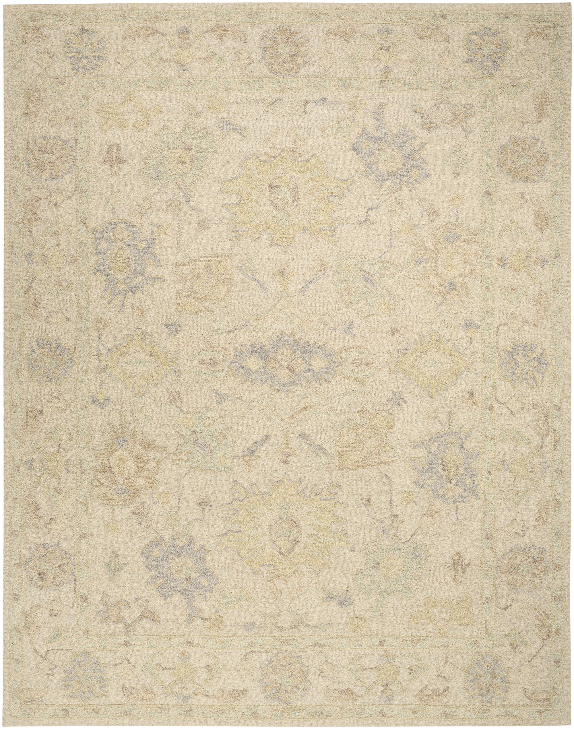Bungalow Rose Farber Ivory Vintage Indoor Rug | Wayfair