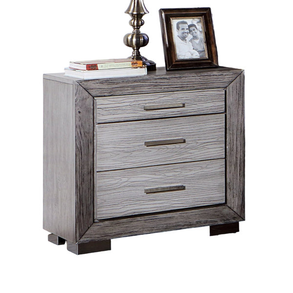 Loon Peak® Jerniya Solid Wood Nightstand | Wayfair