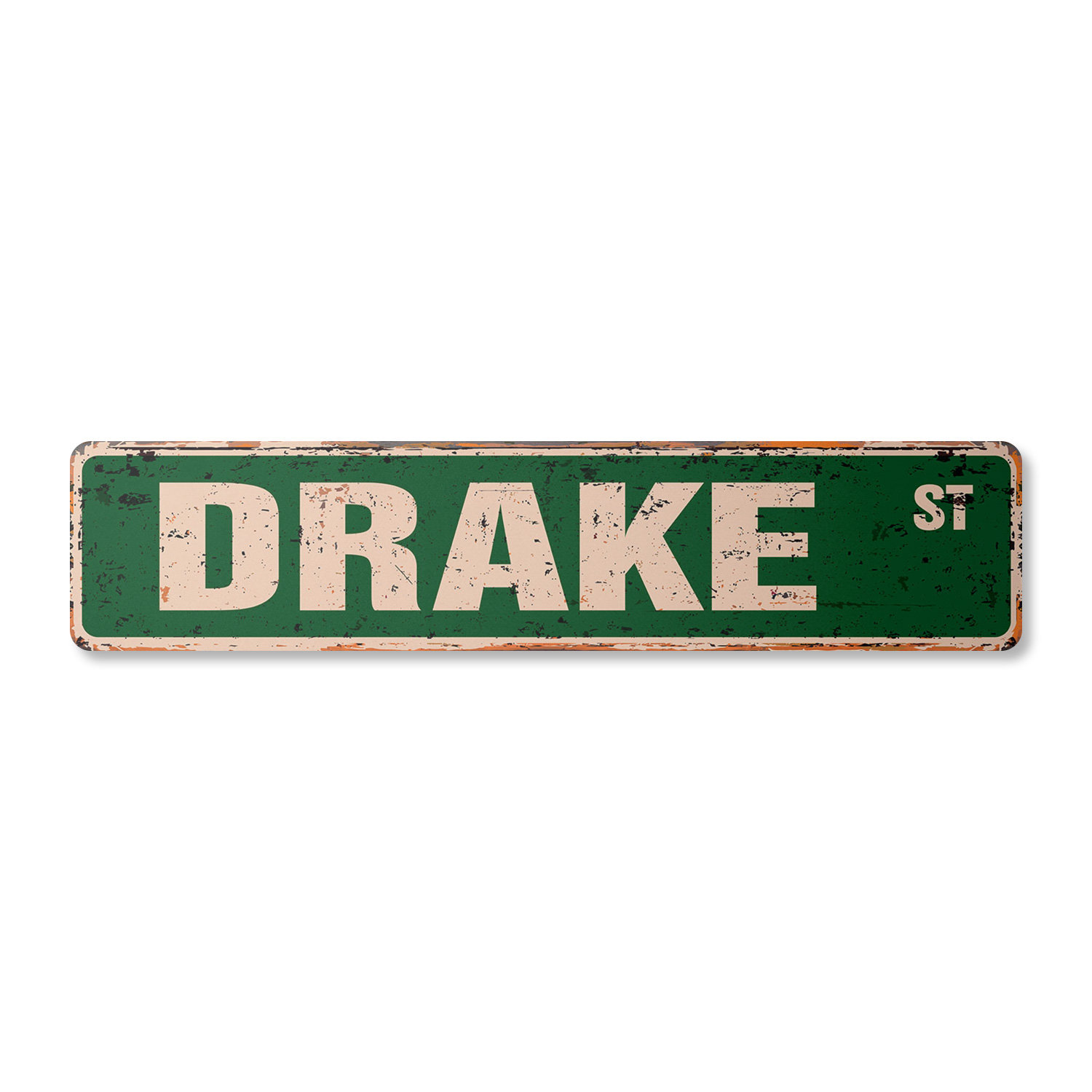 SignMission Plaque de rue en aluminium Drake - Wayfair Canada