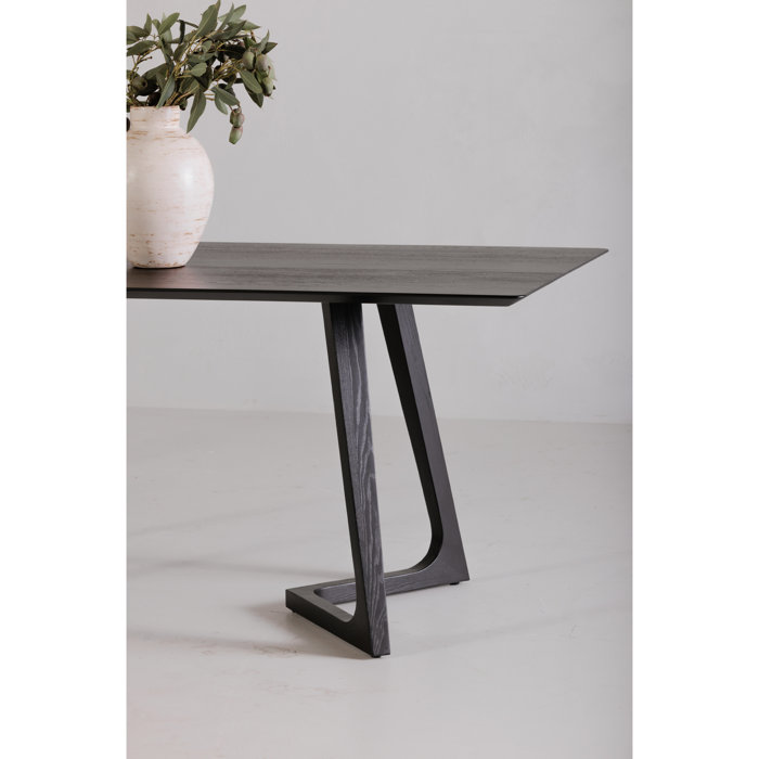 AllModern Fischer 71'' Ash Solid Wood Dining Table & Reviews | Wayfair