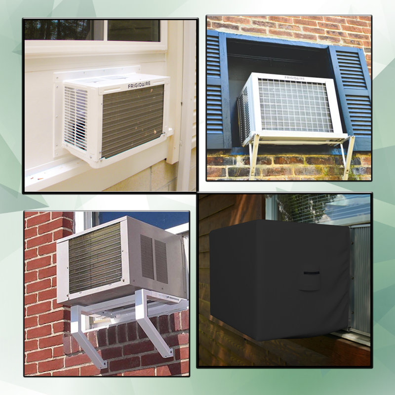 Arlmont & Co. High DensityWaterproof Outdoor Window Air Conditioner ...