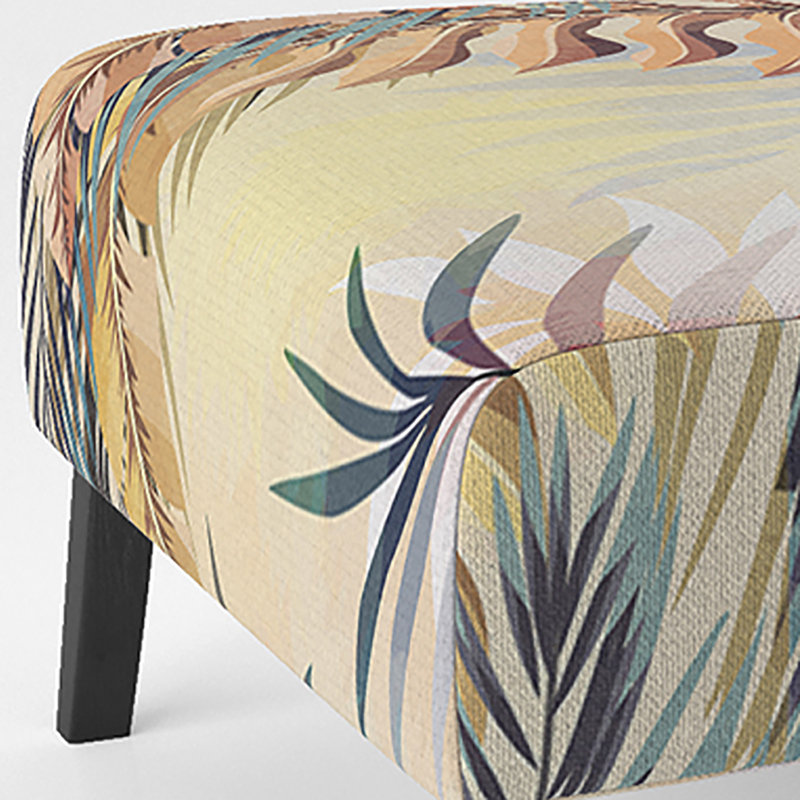 Bayou Breeze Orange Tropical Plants - Upholstered Cabin & Lodge Accent ...