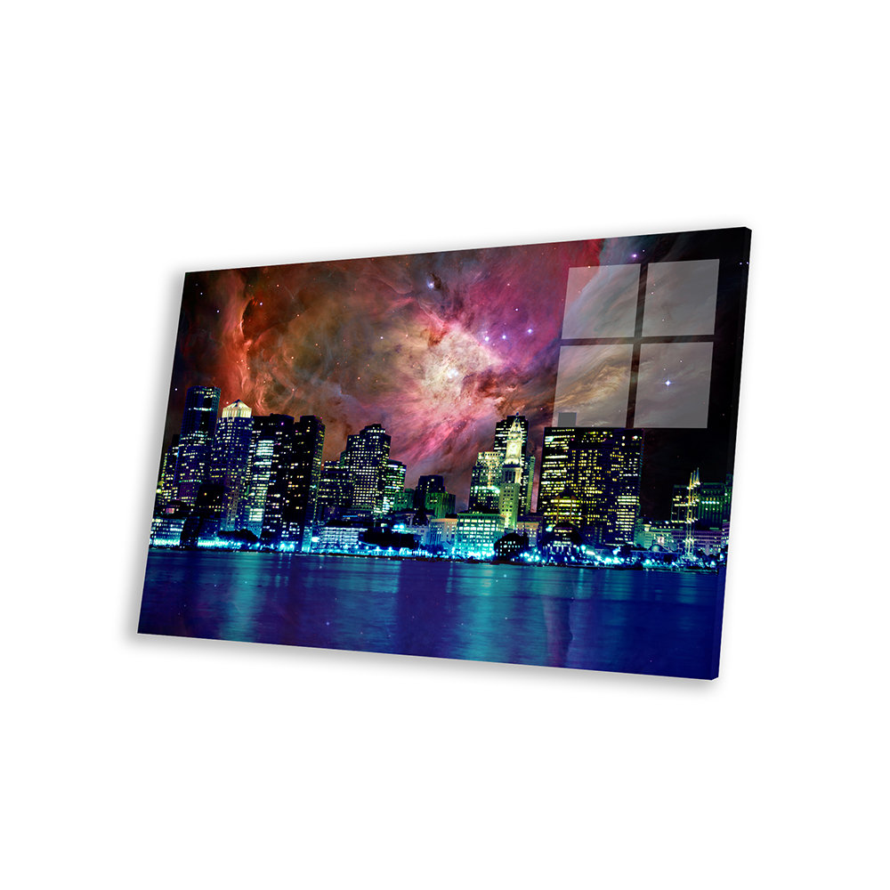 Latitude Run® Boston, Massachusetts Orion Nebula Skyline - Unframed ...