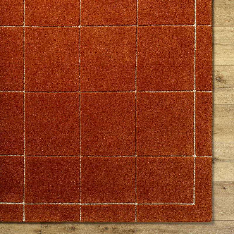 Mallory Rust, Light Brown Hand Tufted Area Rug & Reviews | AllModern