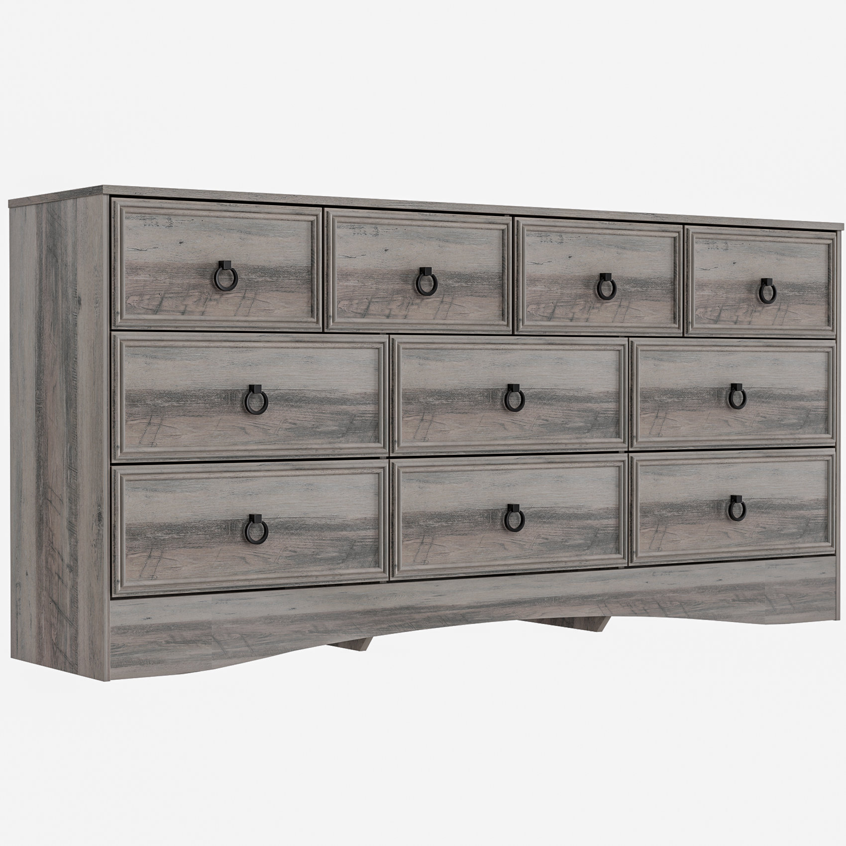 Breakwater Bay 63'' Grey Dresser, Dresser for Bedroom with 10 Wood ...