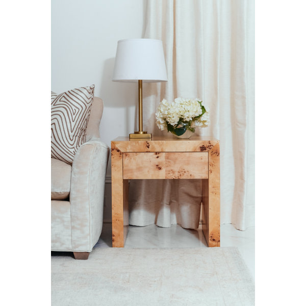 Ave Home Chloe End Table with Storage | Perigold