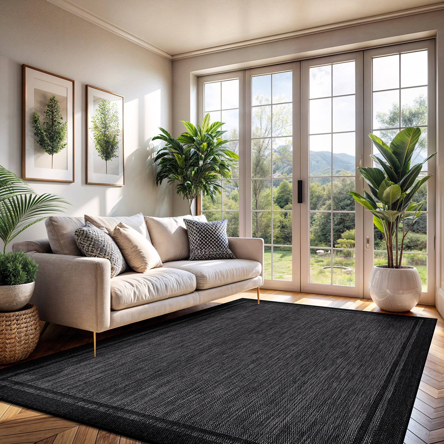 Ebern Designs Mekih Solid Color Rug & Reviews | Wayfair