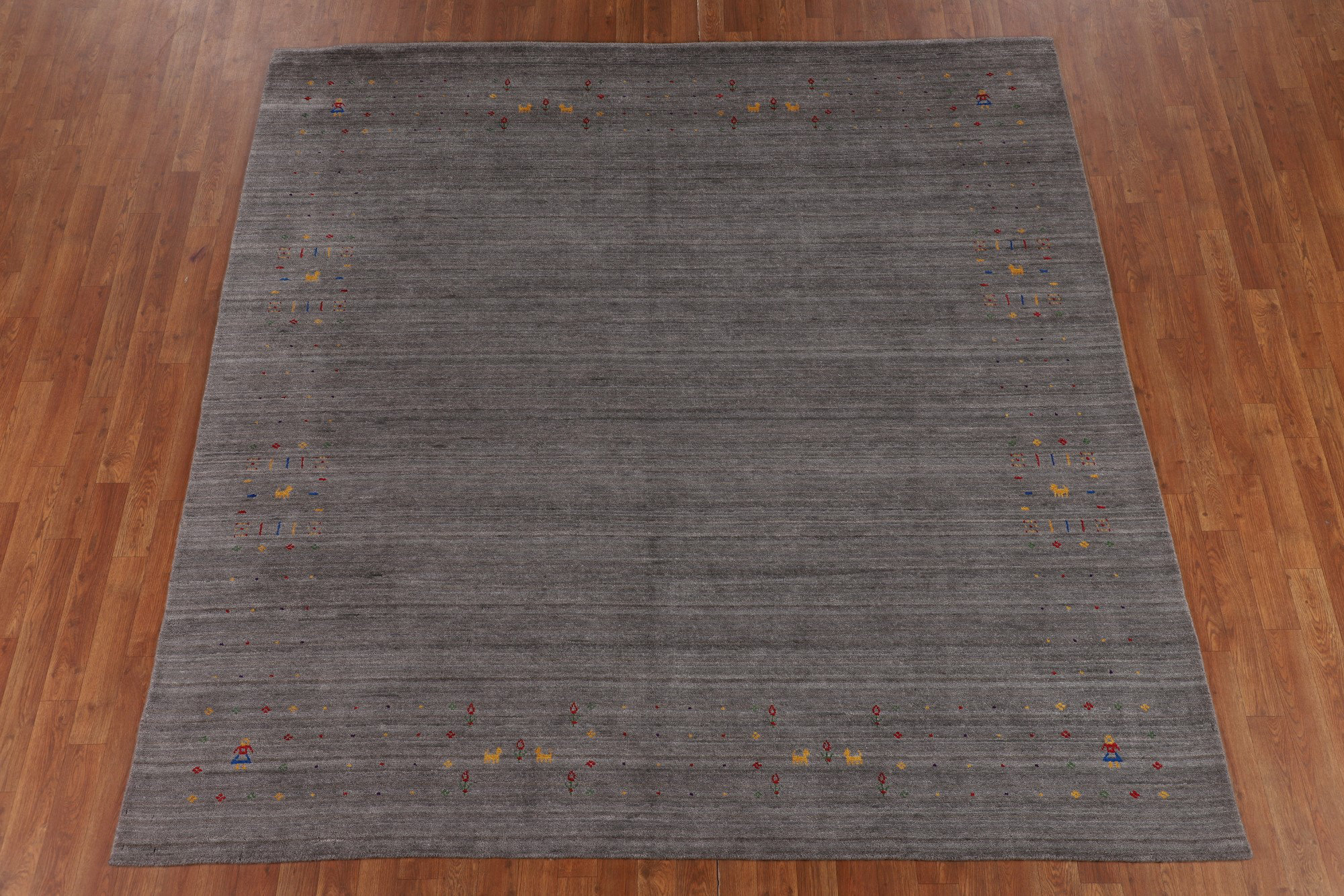 Bloomsbury Market Handmade Gabbeh Oriental Square Rug | Wayfair