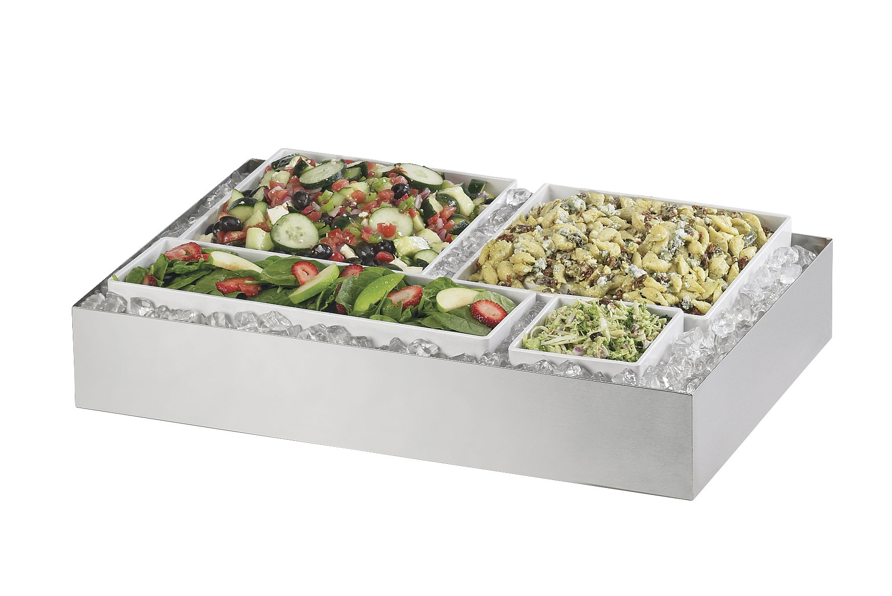 Cal-Mil Stainless Steel Salad Bar Ice Housing | Perigold