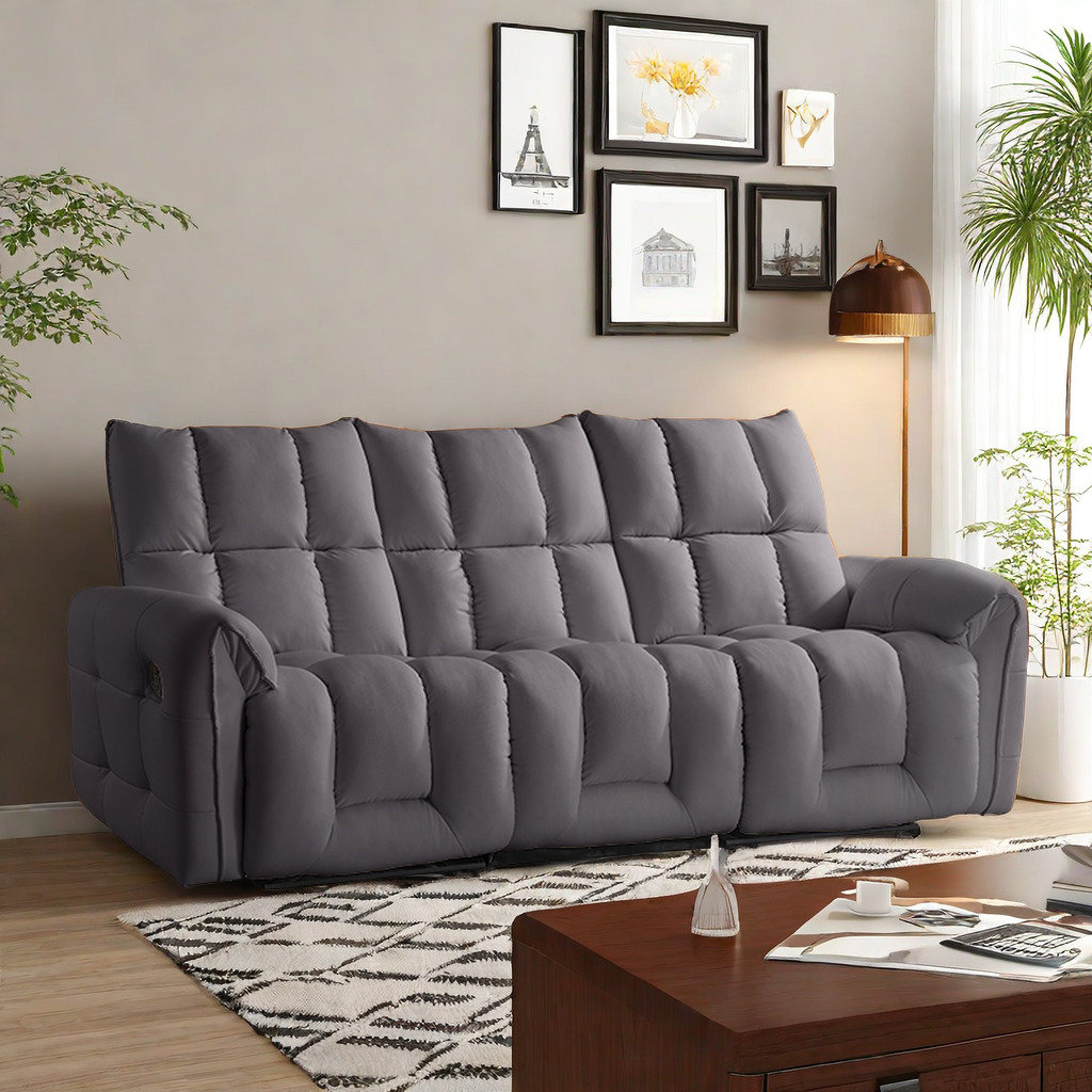Danbenla design Simple And Casual Three-Seat Sofa | Wayfair