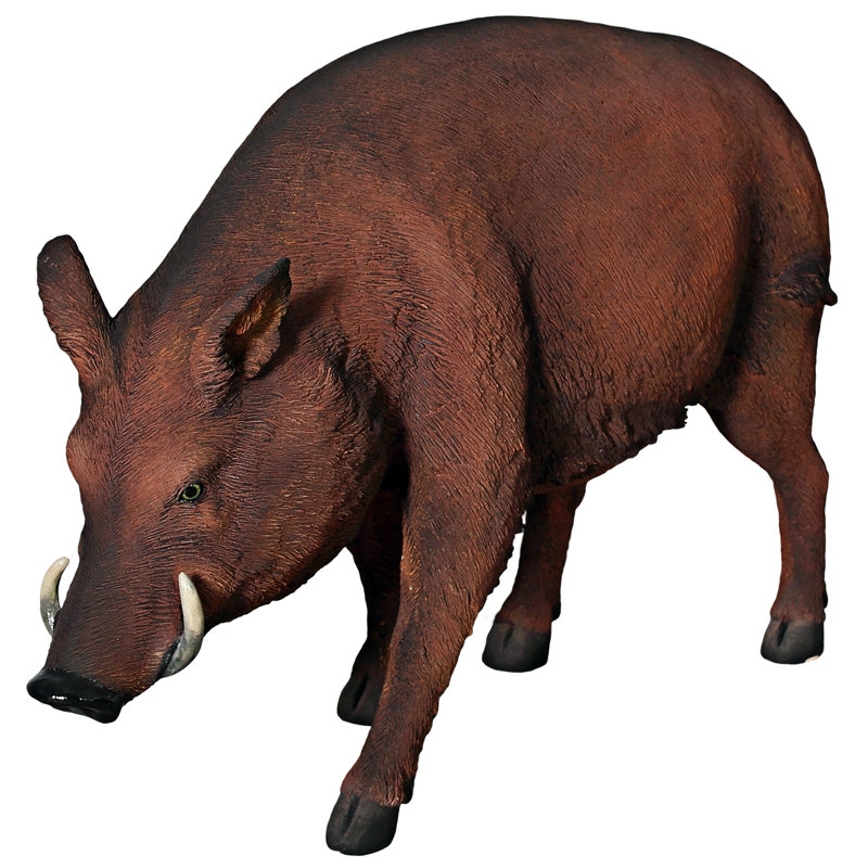 Design Toscano Razorback Wild Boar Garden Statue | Wayfair