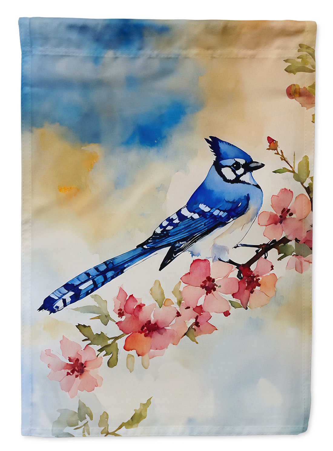 Caroline's Treasures Blue Jay House Flag_DAC3187 | Wayfair