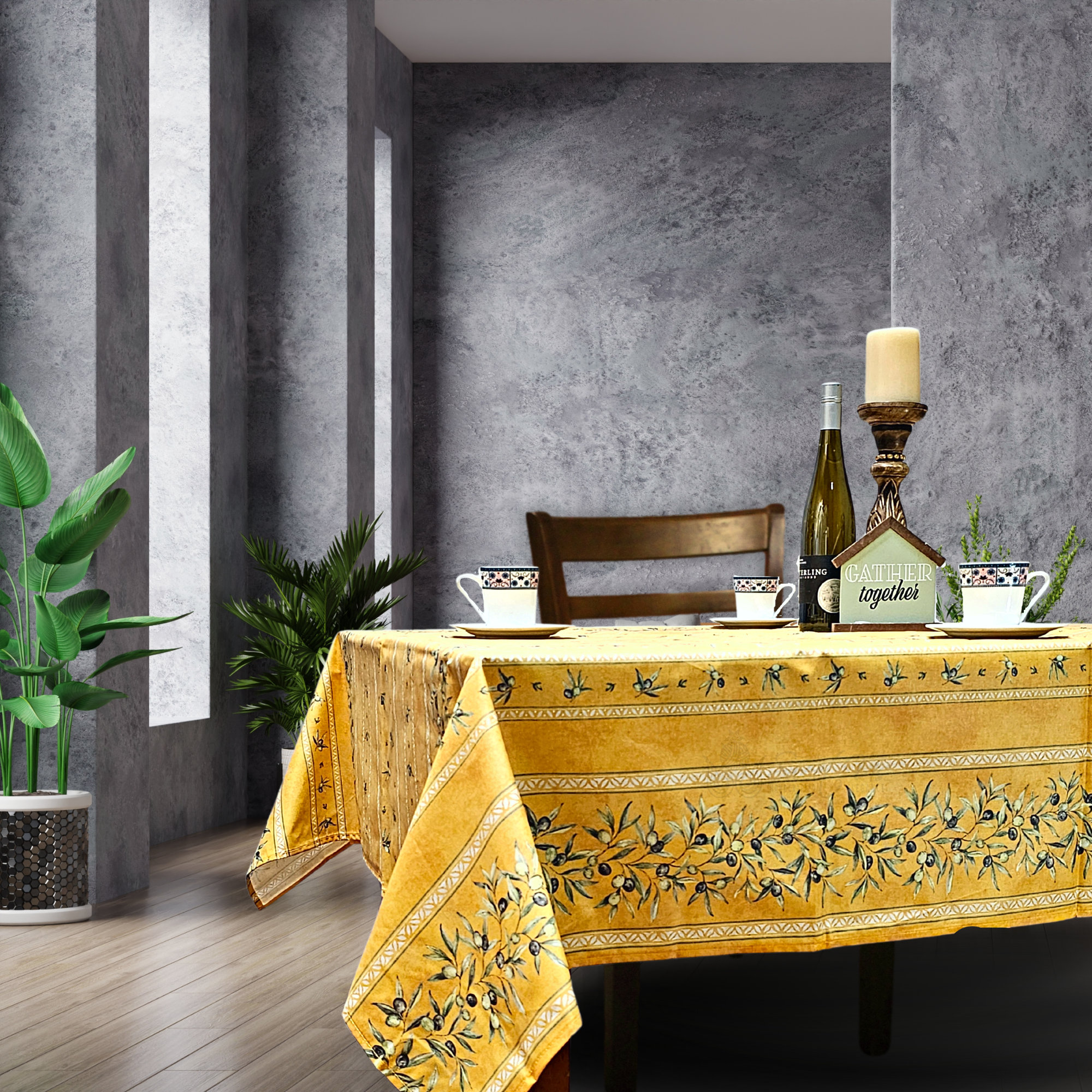 Rosalind Wheeler Bruinekool Wipeable Stain Resistant Acrylic Coated ...