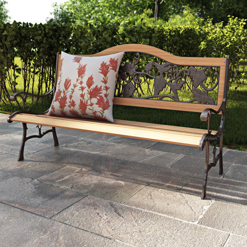 Fleur De Lis Living Hillary Outdoor Bench & Reviews | Wayfair